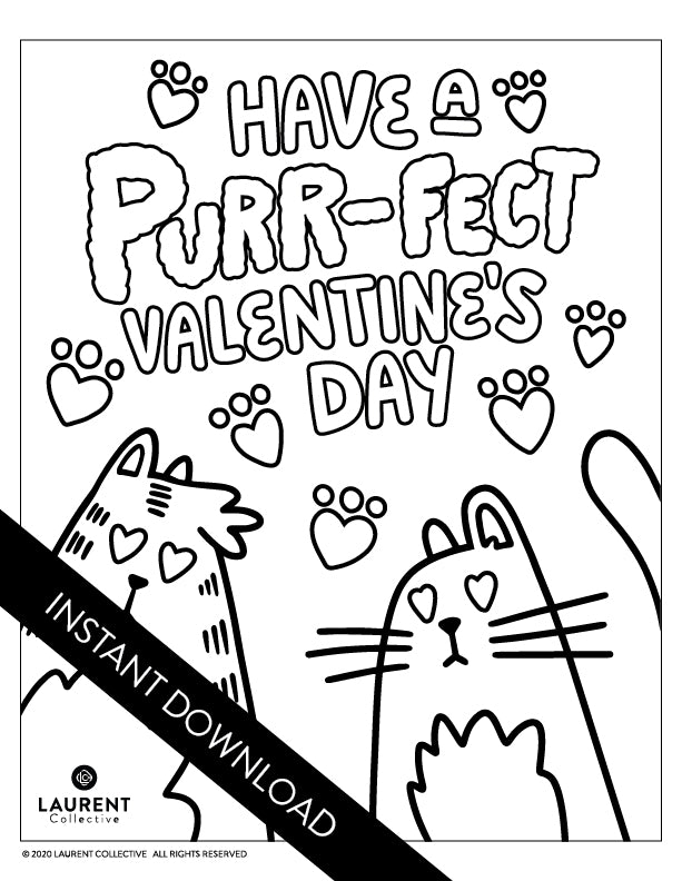 INSTANT DOWNLOAD: Have a Purr-fect Valentine's Day – Laurent Collective