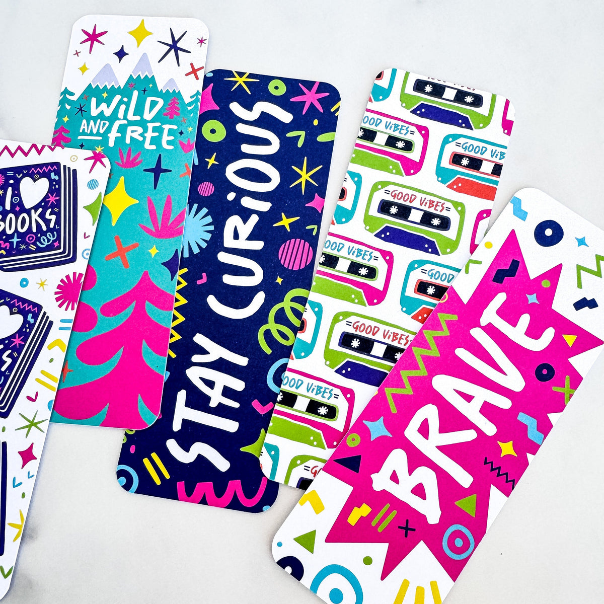 Illustrated Word Bookmark Set – Laurent Collective