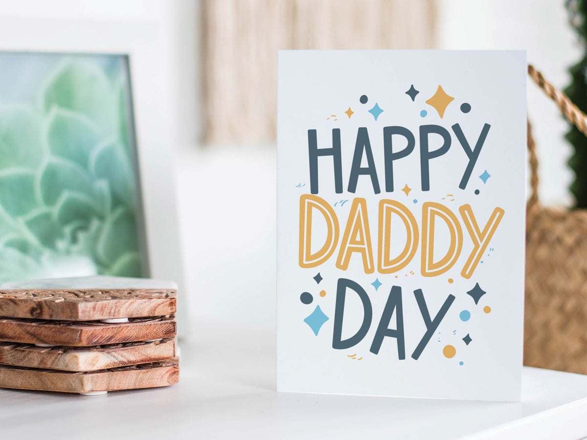 INSTANT DOWNLOAD: Happy Daddy Day Card & Coloring Sheet – Laurent ...