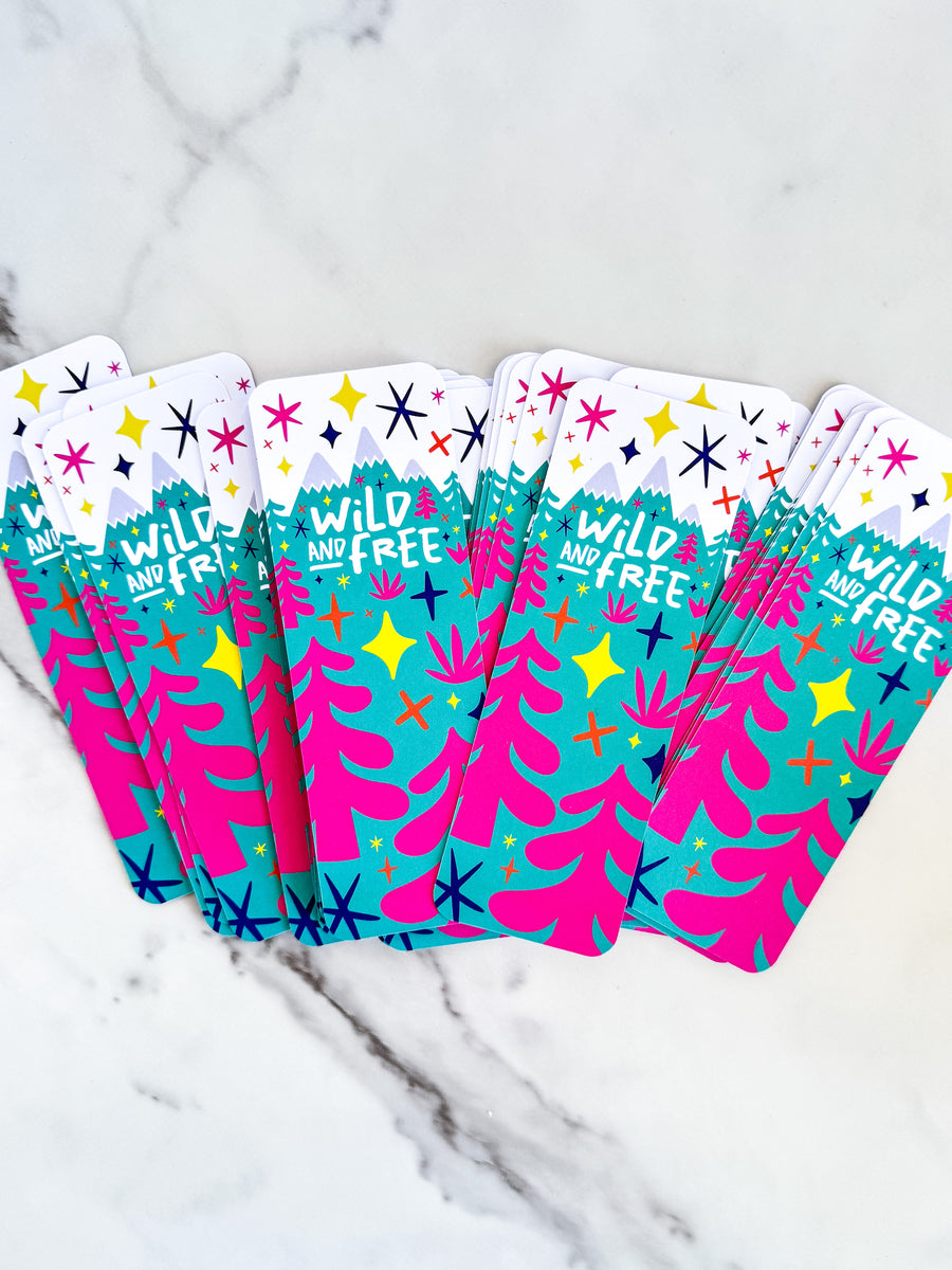 Wild & Free Bookmark Set of 3 – Laurent Collective