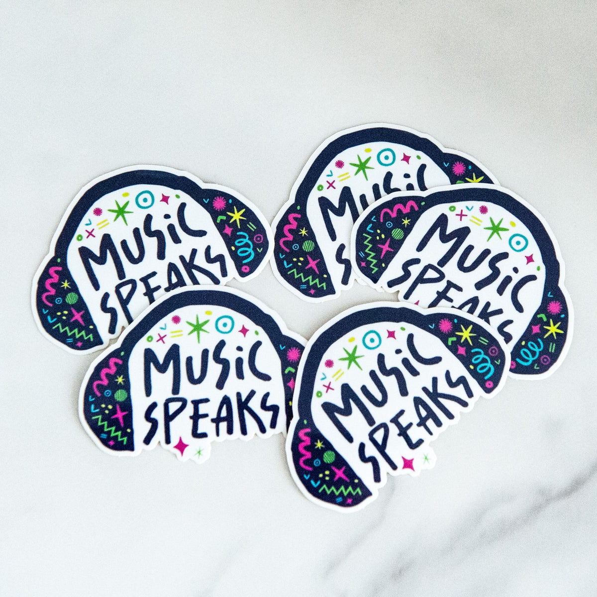 Music Speaks Sticker Pack – Laurent Collective