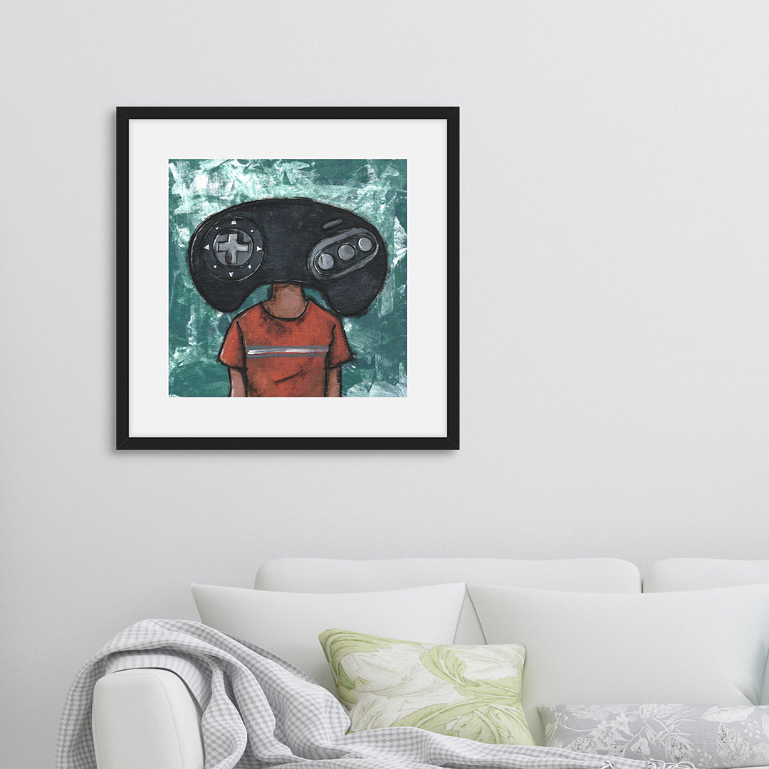 Sega Genesis Controller Head Print – Laurent Collective