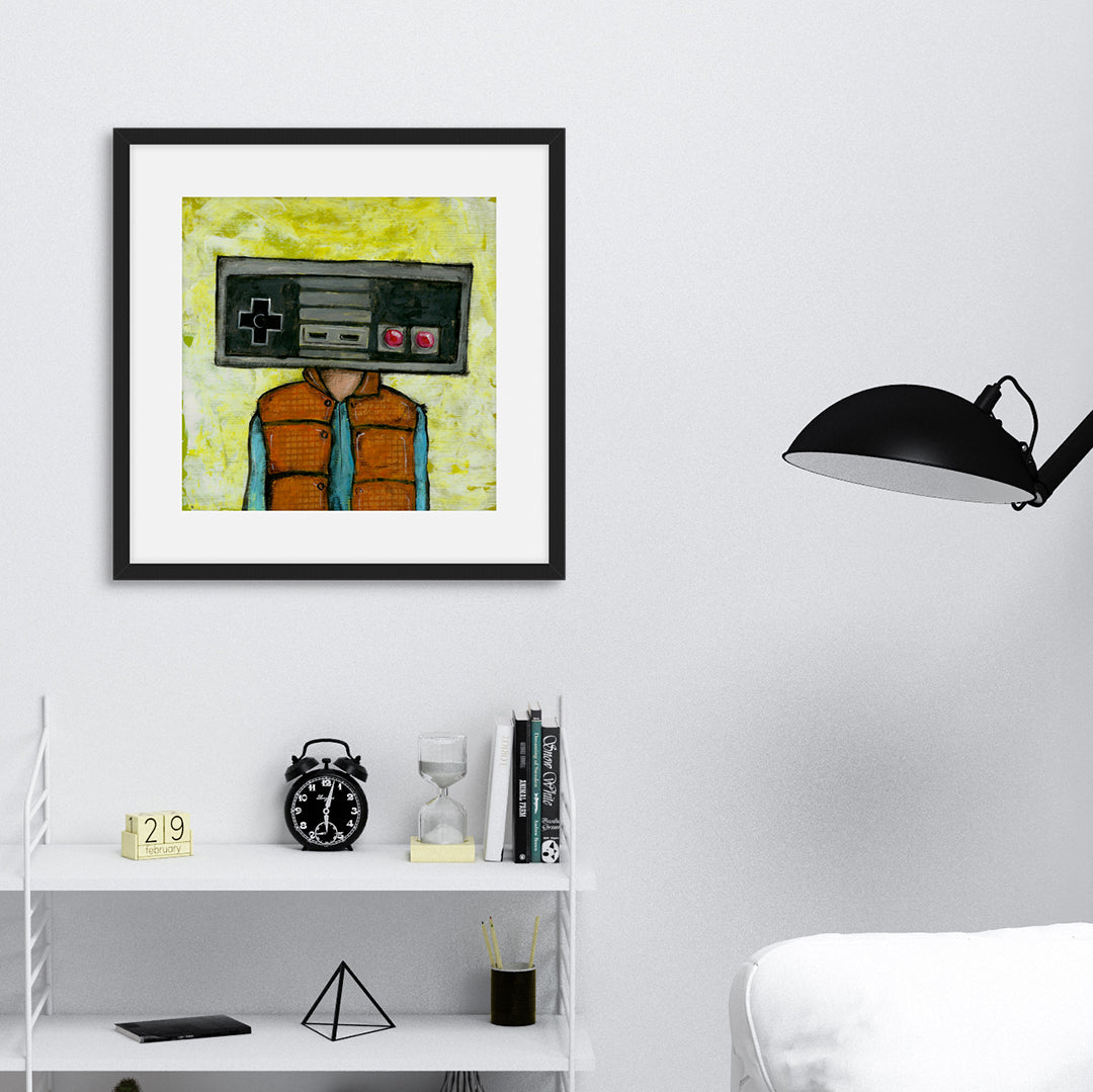 Nintendo Controller Gaming Art Print – Laurent Collective