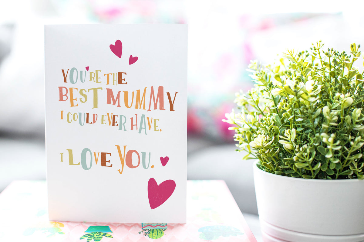 INSTANT DOWNLOAD: You're the best Mummy Card & Colouring Sheet ...